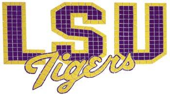 LSU – Ceramic Mosaic Art