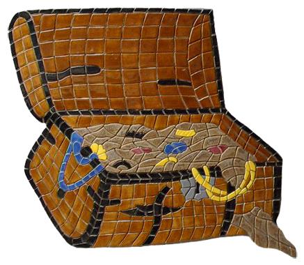 Treasure Chest – Ceramic Mosaic Art