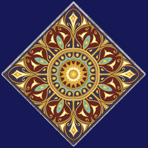 Designer Waterline Pool Tiles – Ceramic Mosaic Art